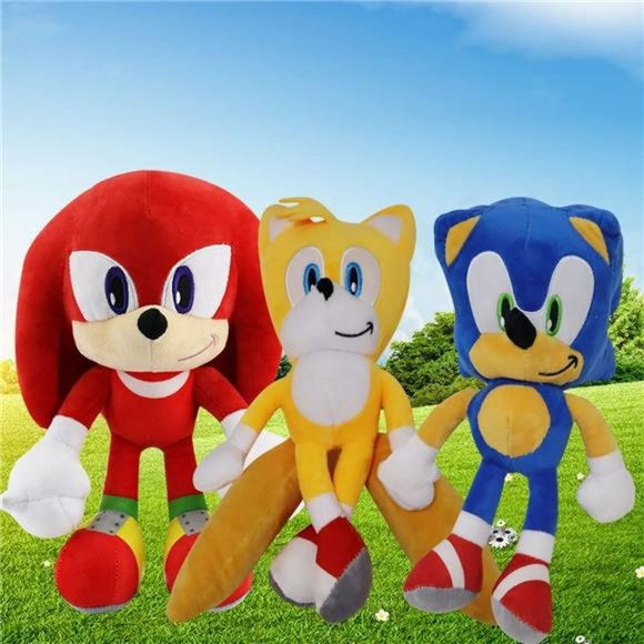Toys | Sonic Plush Toy Knuckles Plush The Hedgehog Movie Toys Shadow ...